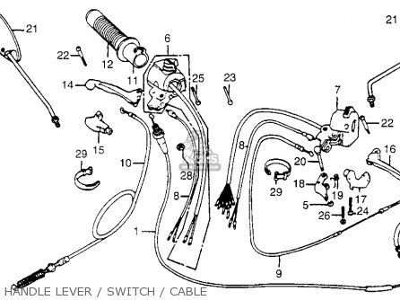 Honda NC50 EXPRESS 1981 (B) USA parts lists and schematics
