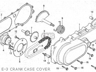 Honda NC50 TYPE III 1980 (A) parts lists and schematics
