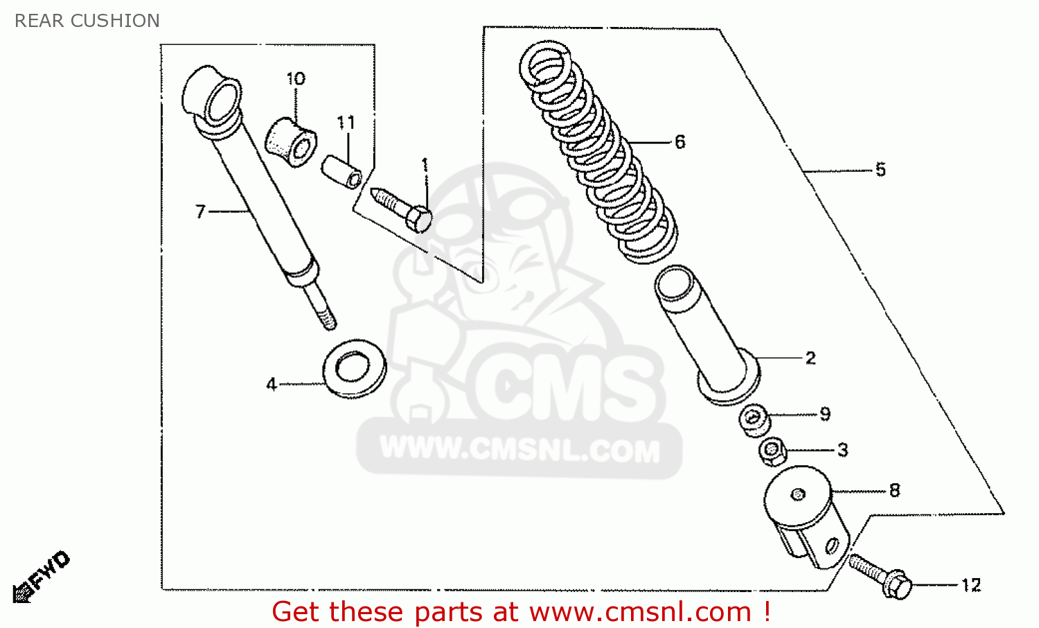 Honda NCZ50 MOTOCOMPO 1981 (B) AUSTRALIA parts lists and schematics