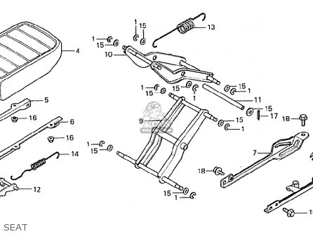 Honda NCZ50 MOTOCOMPO 1981 (B) AUSTRALIA parts lists and schematics
