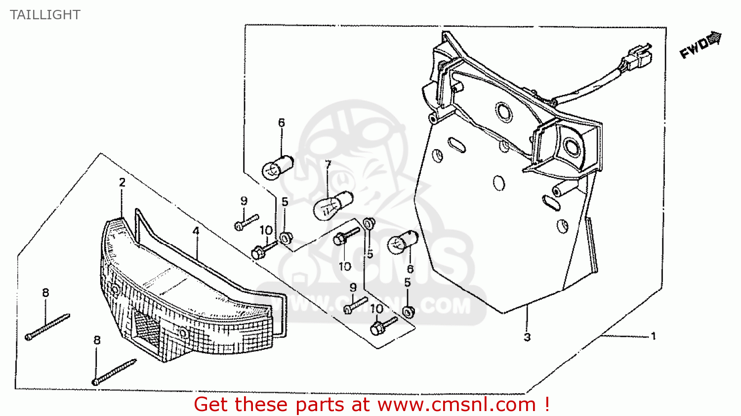 Honda NCZ50 MOTOCOMPO 1981 (B) AUSTRALIA parts lists and schematics