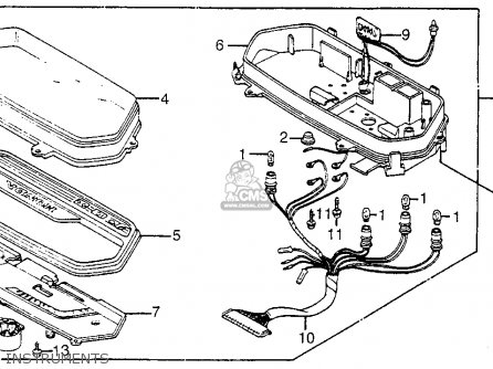 Honda NH80 AERO 80 1985 (F) USA parts lists and schematics