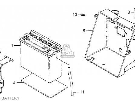 Honda Honda NH80MD AERO 80 1984 (E) USA parts lists and schematics