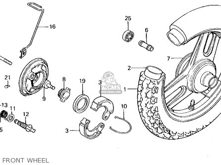 Honda Honda NQ50 SPREE 1984 (E) USA parts lists and schematics