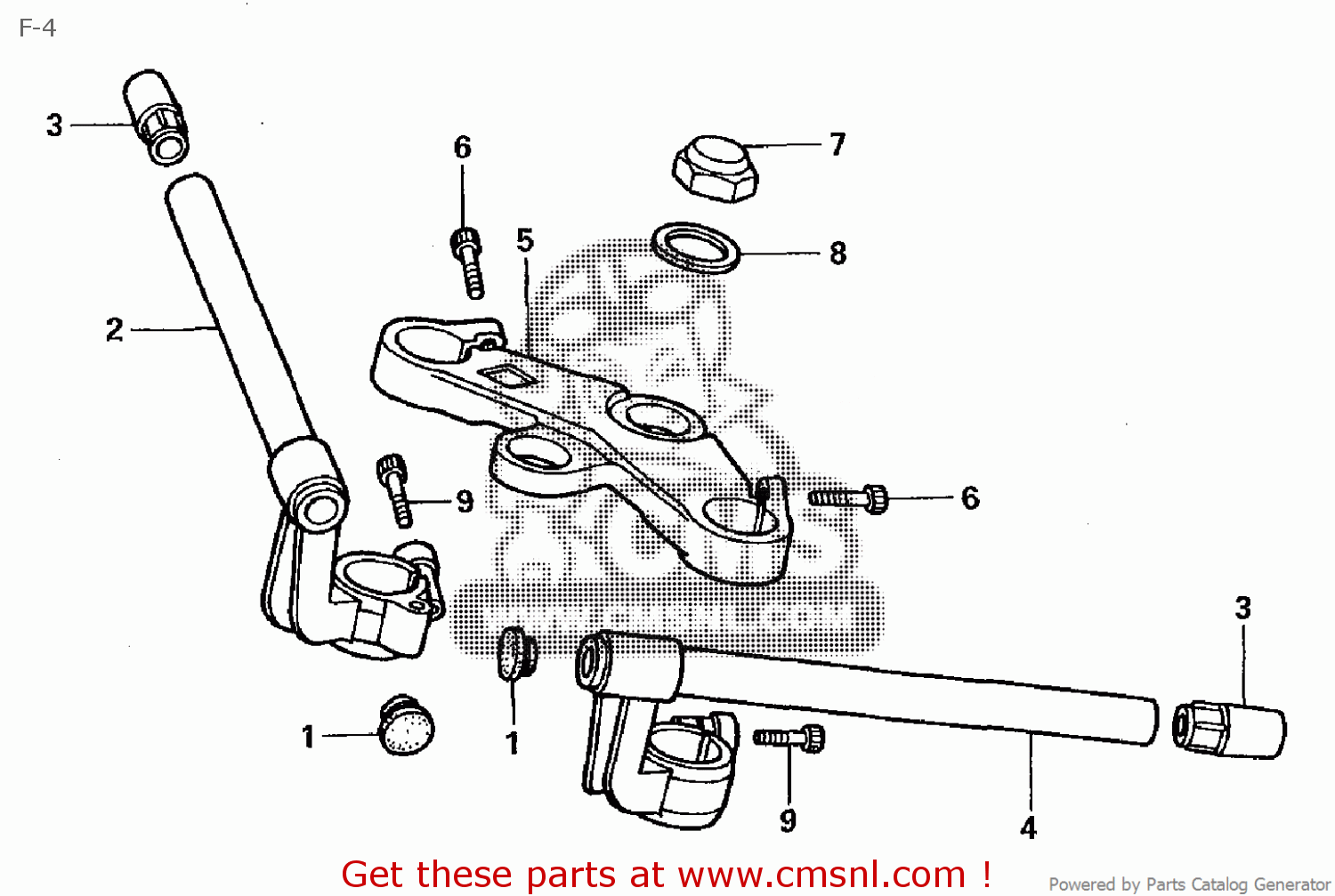 Honda NSR MINI HRC 2000 JAPAN F-4 - buy F-4 spares online
