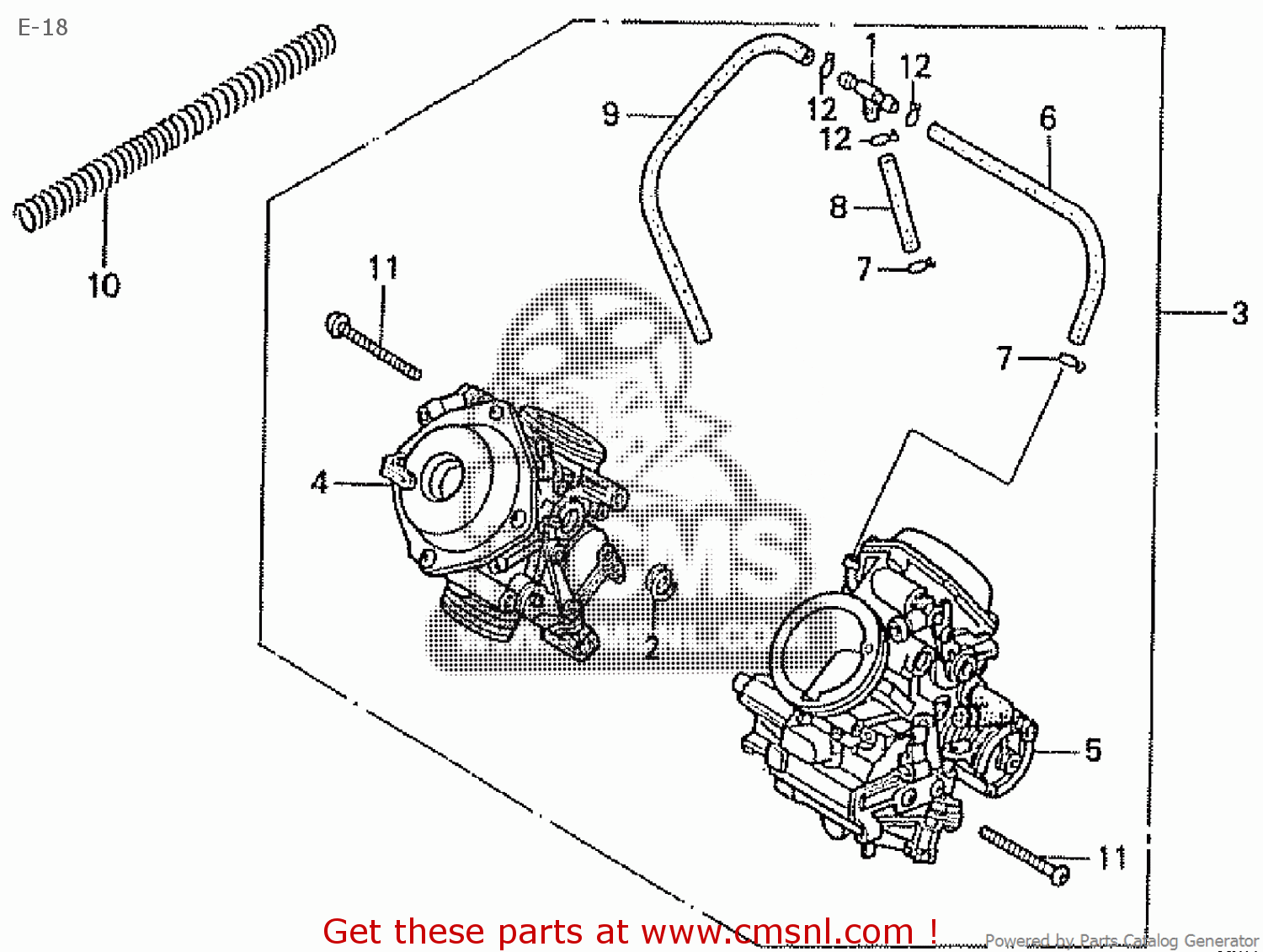 Honda NT650 BROS 1990 (L) JAPAN RC31-110 parts lists and schematics