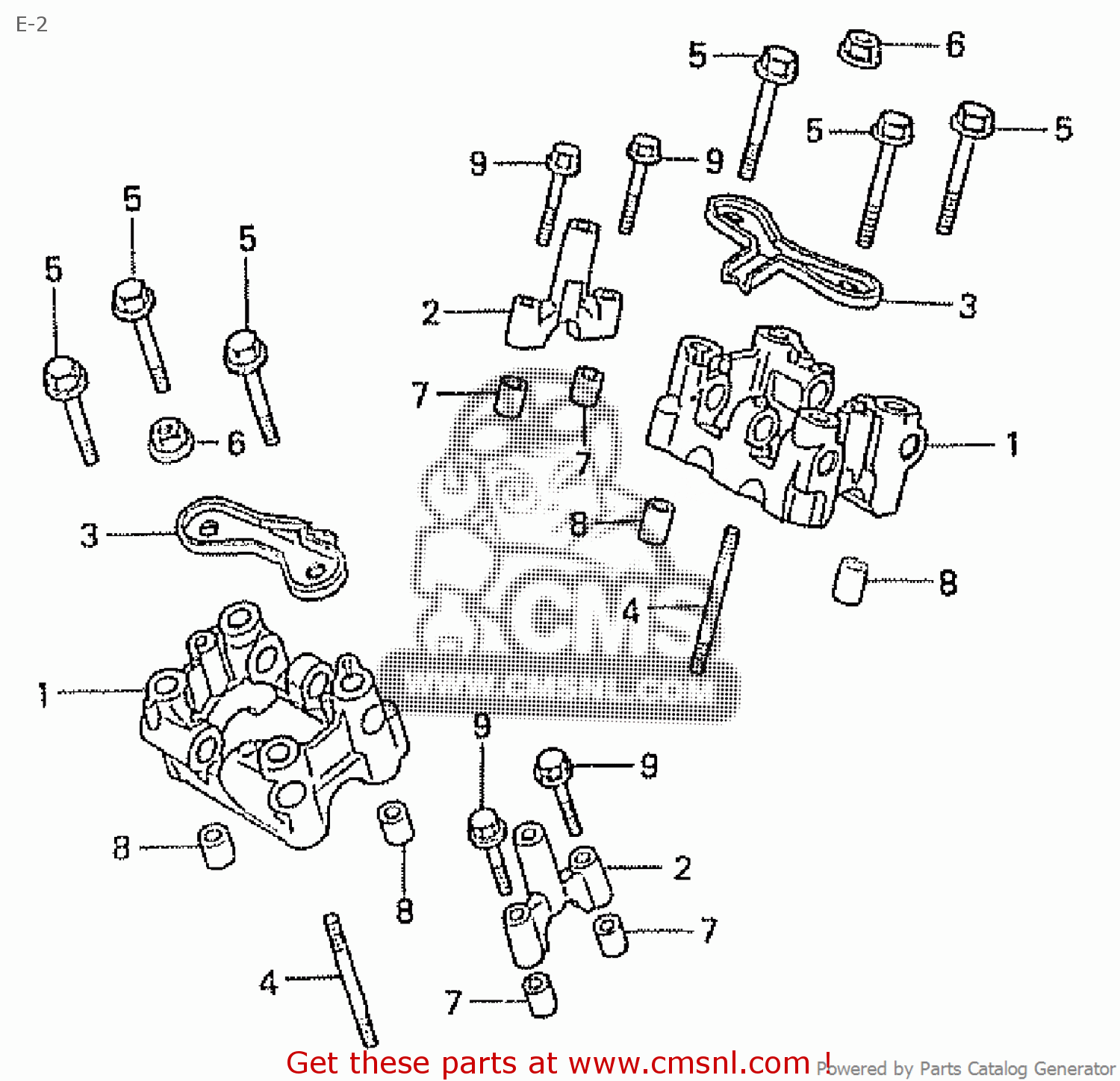 Honda NT650 BROS 1990 (L) JAPAN RC31-110 parts lists and schematics
