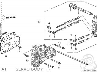 Honda ODYSSEY 2004 (4) 5DR LX (KA) parts lists and schematics