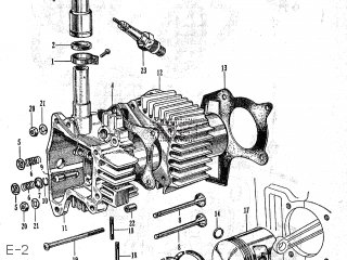 Honda P25 parts lists and schematics