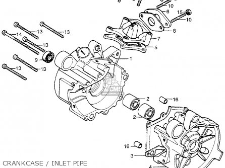 Honda PA50I HOBBIT 1978 USA / 20MPH parts lists and schematics