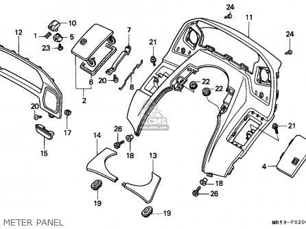 Honda PC800 PACIFIC COAST 1990 (L) CANADA parts lists and schematics