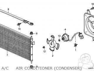 Honda Honda PRELUDE 1998 (W) 2DR TYPESH (KA) parts lists and schematics