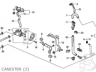 Honda PRELUDE 1998 (W) 2DR TYPESH (KA) parts lists and schematics