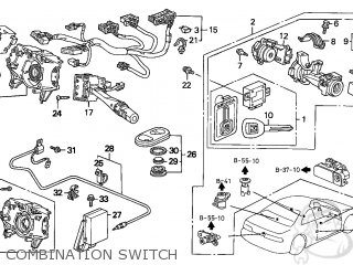 Honda Honda PRELUDE 1998 (W) 2DR TYPESH (KA) parts lists and schematics