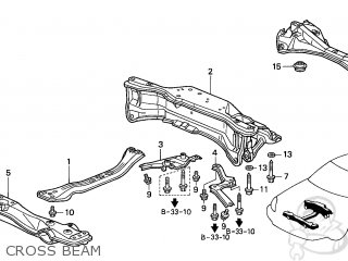 Honda PRELUDE 1998 (W) 2DR TYPESH (KA) parts lists and schematics