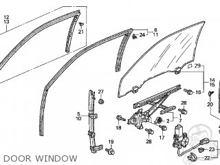 Honda PRELUDE 1998 (W) 2DR TYPESH (KA) parts lists and schematics