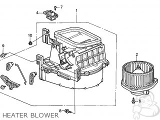 Honda PRELUDE 1998 (W) 2DR TYPESH (KA) parts lists and schematics