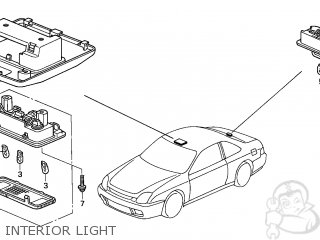 Honda PRELUDE 1998 (W) 2DR TYPESH (KA) parts lists and schematics