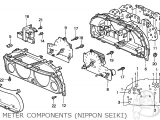 Honda PRELUDE 1998 (W) 2DR TYPESH (KA) parts lists and schematics