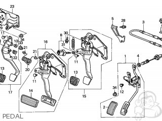 Honda PRELUDE 1998 (W) 2DR TYPESH (KA) parts lists and schematics