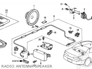 Honda PRELUDE 1998 (W) 2DR TYPESH (KA) parts lists and schematics
