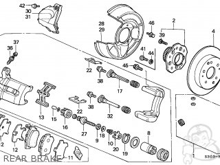 Honda PRELUDE 1998 (W) 2DR TYPESH (KA) parts lists and schematics
