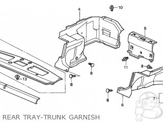 Honda PRELUDE 1998 (W) 2DR TYPESH (KA) parts lists and schematics
