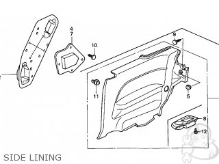 Honda PRELUDE 1998 (W) 2DR TYPESH (KA) parts lists and schematics