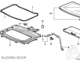 Honda PRELUDE 1998 (W) 2DR TYPESH (KA) parts lists and schematics