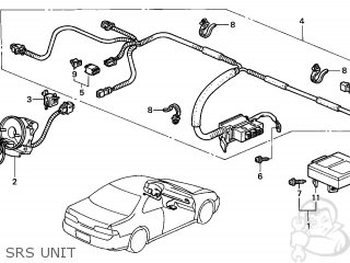 Honda PRELUDE 1998 (W) 2DR TYPESH (KA) parts lists and schematics