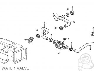 Honda PRELUDE 1998 (W) 2DR TYPESH (KA) parts lists and schematics