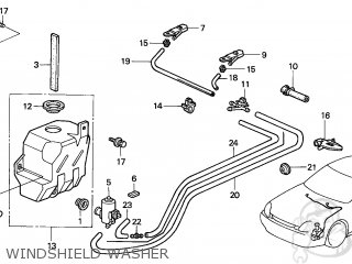 Honda PRELUDE 1998 (W) 2DR TYPESH (KA) parts lists and schematics