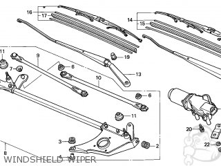 Honda PRELUDE 1998 (W) 2DR TYPESH (KA) parts lists and schematics