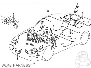 Honda PRELUDE 1998 (W) 2DR TYPESH (KA) parts lists and schematics