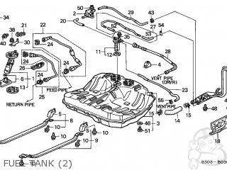 Honda PRELUDE 2001 (1) 2DR TYPESH (KA) parts lists and schematics