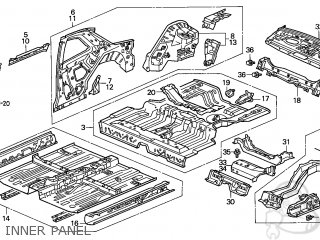 Honda PRELUDE 2001 (1) 2DR TYPESH (KA) parts lists and schematics