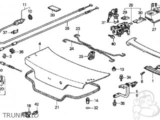Honda PRELUDE 2001 (1) 2DR TYPESH (KA) parts lists and schematics