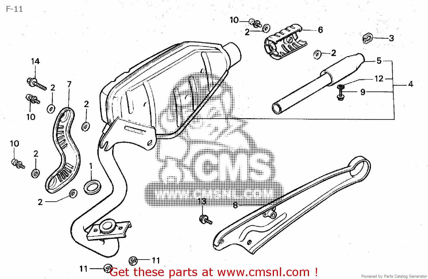 Honda QR50 1982 (C) JAPAN AE01-100 parts lists and schematics