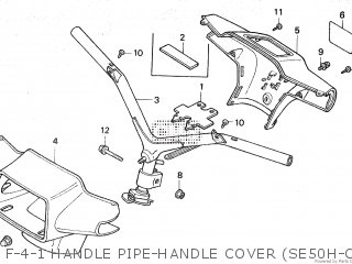 Honda SE50 ELITE 1987 (H) parts lists and schematics