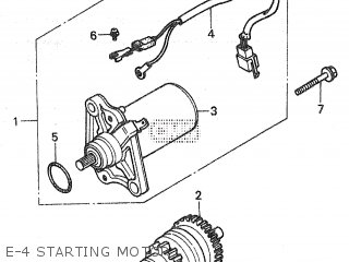 Honda SE50 ELITE 1988 (J) parts lists and schematics