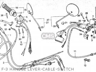 Honda SE50 ELITE 1988 (J) parts lists and schematics