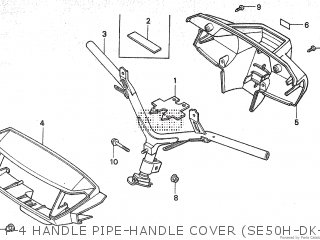 Honda SE50 ELITE 1988 (J) parts lists and schematics