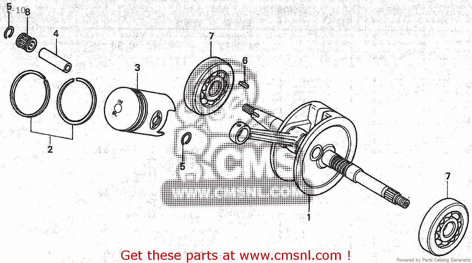 Honda SK50M LIVE DIO 2000 (Y) JAPAN AF34-300/AF35-200 E-10 - buy E-10 spares online
