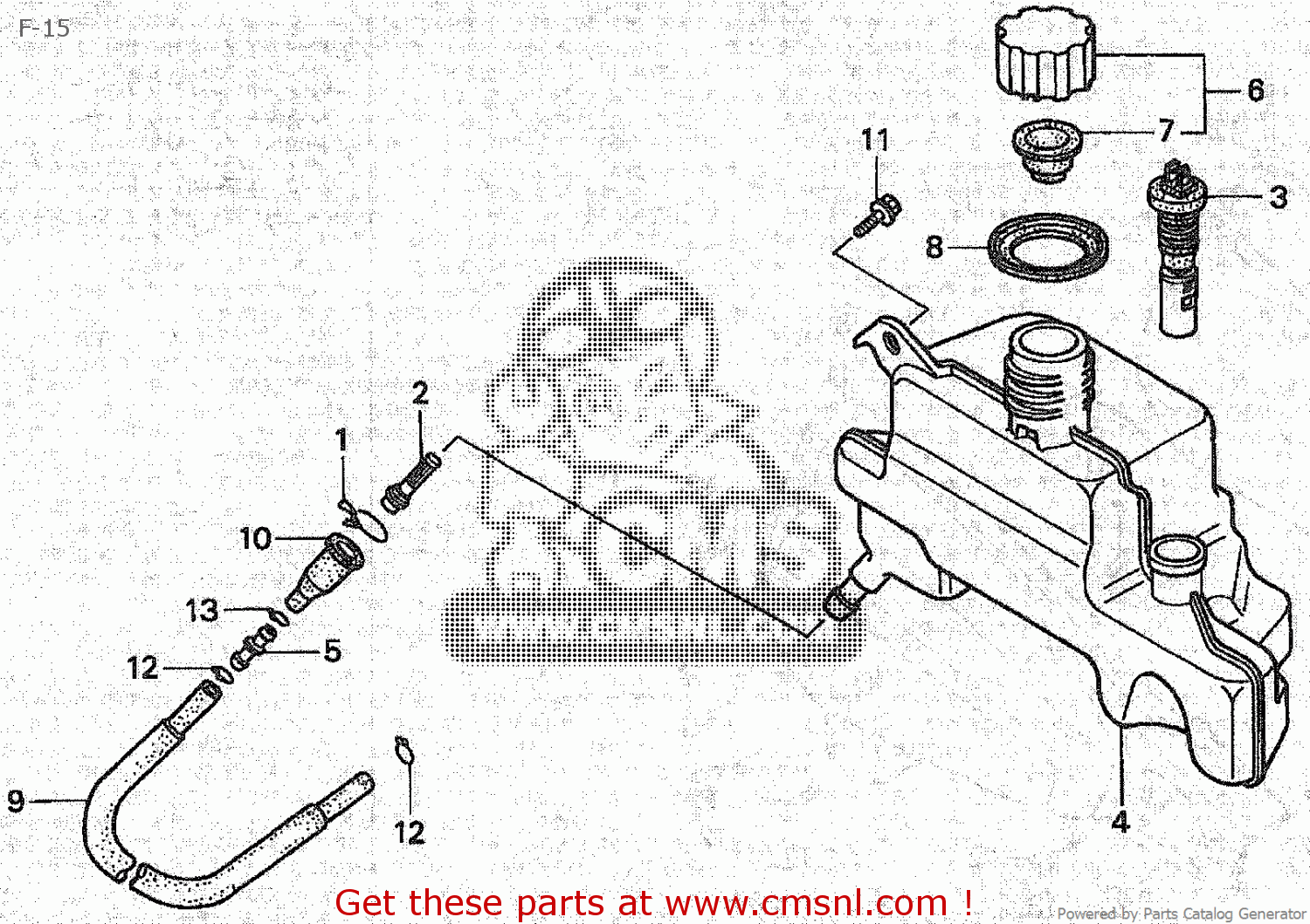 Honda SK50M LIVE DIO 2000 (Y) JAPAN AF34-300/AF35-200 F-15 - buy F-15 spares online