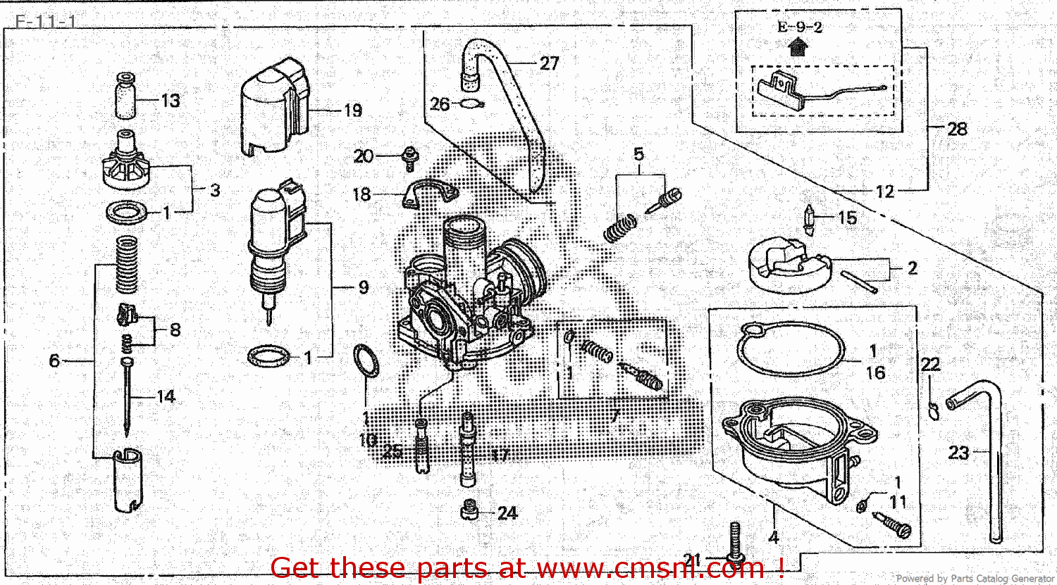 Honda SK50MM LIVE DIO S 2002 (2) JAPAN AF34-350/AF35-240 E-11-1 - buy E-11-1 spares online