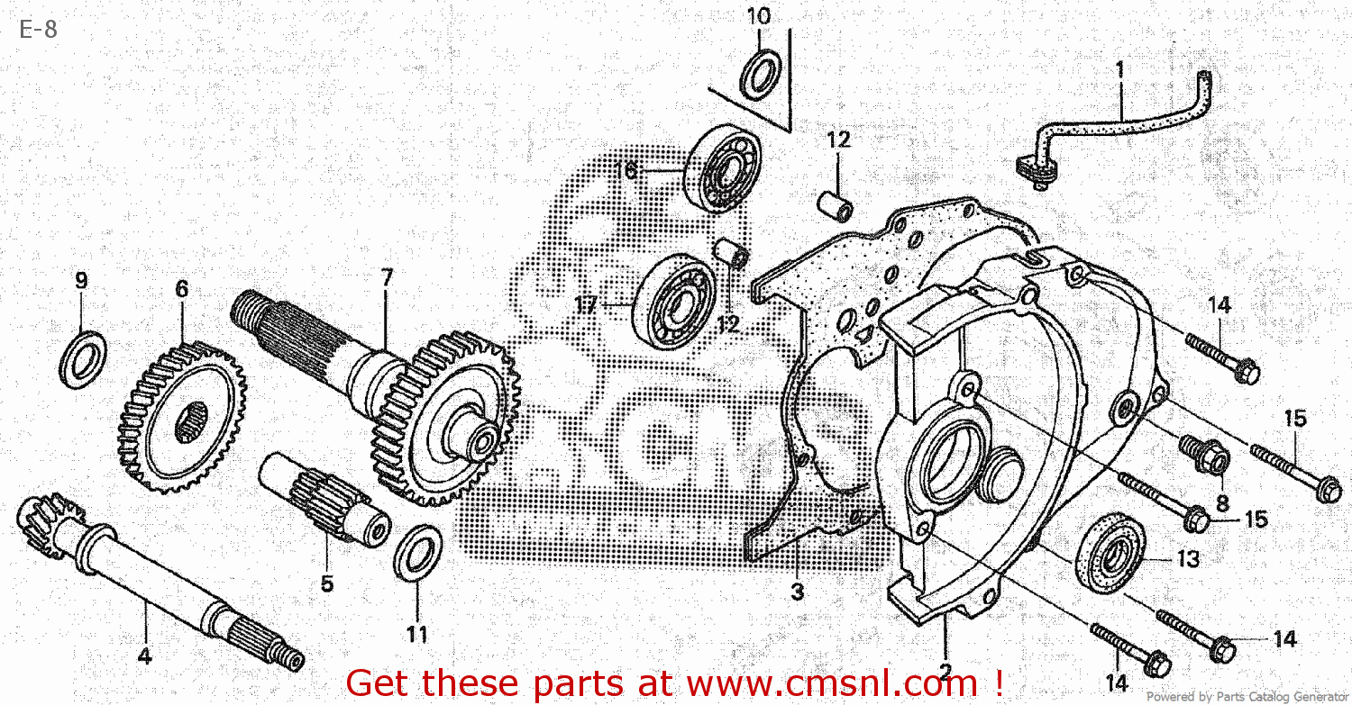 Honda SK50MM LIVE DIO S 2002 (2) JAPAN AF34-350/AF35-240 E-8 - buy E-8 spares online