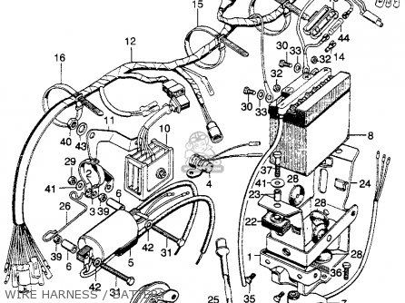 Honda SL175 MOTOSPORT 1970 K0 USA parts lists and schematics