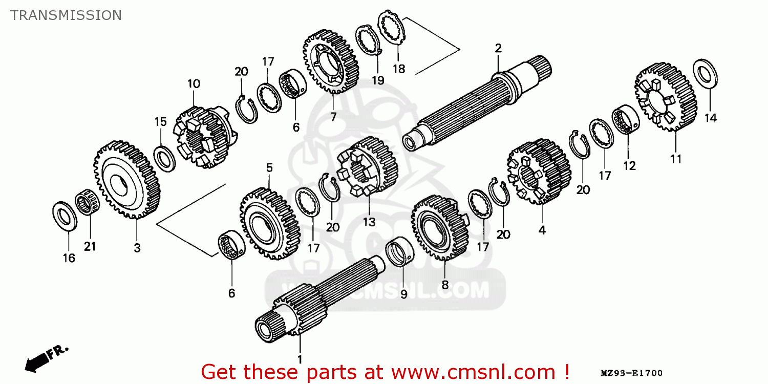 Honda ST1100P PANEUROPEAN 1996 (T) ENGLAND / MKH TRANSMISSION - buy ...