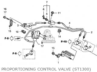 Honda ST1300 2005 (5) USA parts lists and schematics