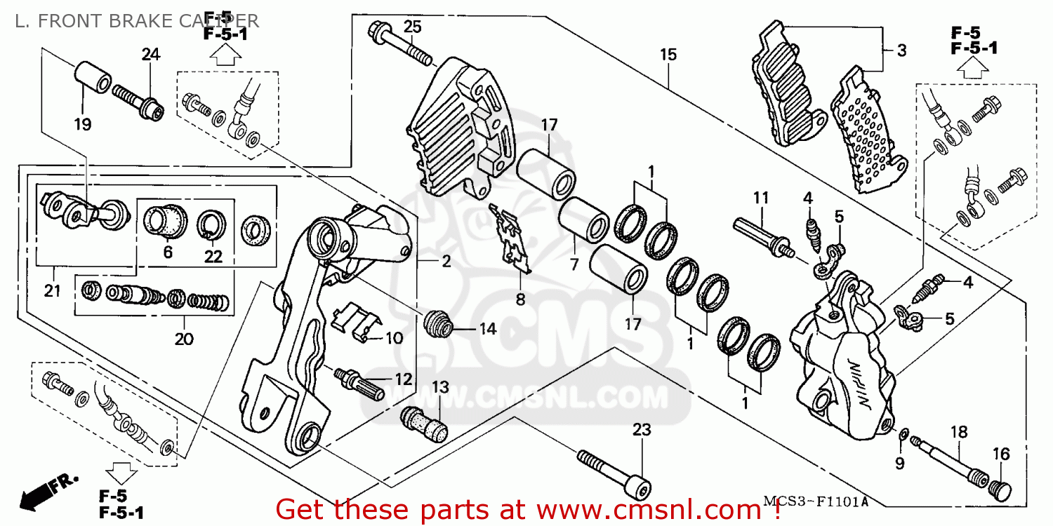 Honda Honda ST1300 PANEUROPEAN 2004 (4) AUSTRALIA parts lists and ...